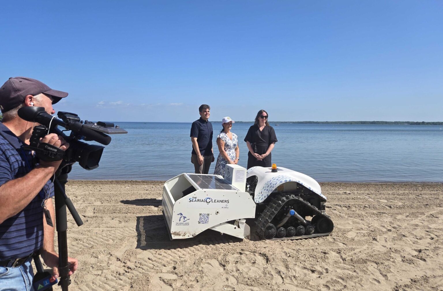 Canada's first beach cleaning robot to be introduced as part of the ...